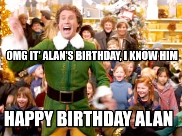 Happy Birthday Alan Memes Funny Birthday Card Alan Partridge Etsy UK