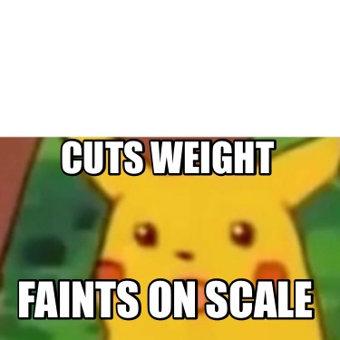 Meme Creator - Funny Cuts weight Faints on scale Meme Generator at ...