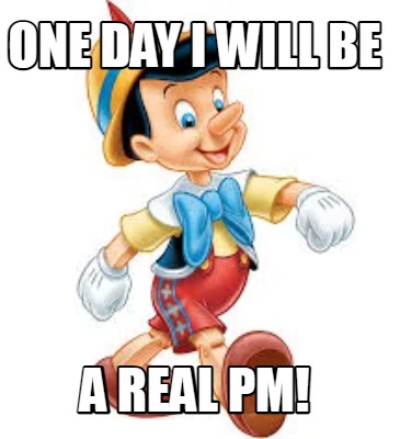 Meme Creator - Funny One day I will be a REAL PM! Meme Generator at ...