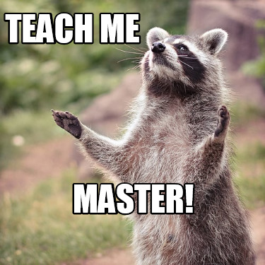 Meme Creator - Funny teach me master! Meme Generator at MemeCreator.org!