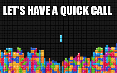 Meme Creator - Funny Let's Have a quick call Meme Generator at ...