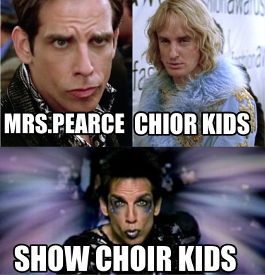 Show Choir Memes Show Choir | Hither And Yarn