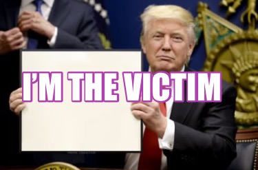Meme Creator - Funny I’m the victim Meme Generator at MemeCreator.org!