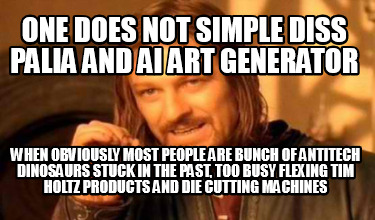 One Does Not Simply Meme Blank