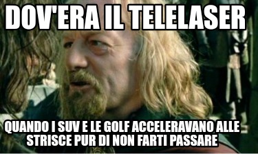 Meme Creator - Funny Dov'era Gondor quando La befana portò via le feste ...
