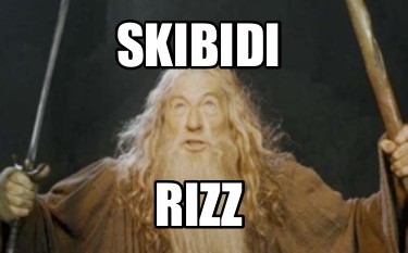 Meme Creator - Funny skibidi RIZZ Meme Generator at MemeCreator.org!