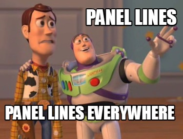 Meme Creator - Funny PANEL LINES PANEL LINES EVERYWHERE Meme Generator ...