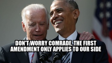 Meme Creator - Funny don't worry comrade, the first amendment only ...