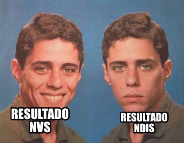 Meme Creator - Funny Resultado NVS Resultado NDIS Meme Generator at ...