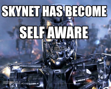 Meme Creator - Funny Skynet has become Self aware Meme Generator at ...